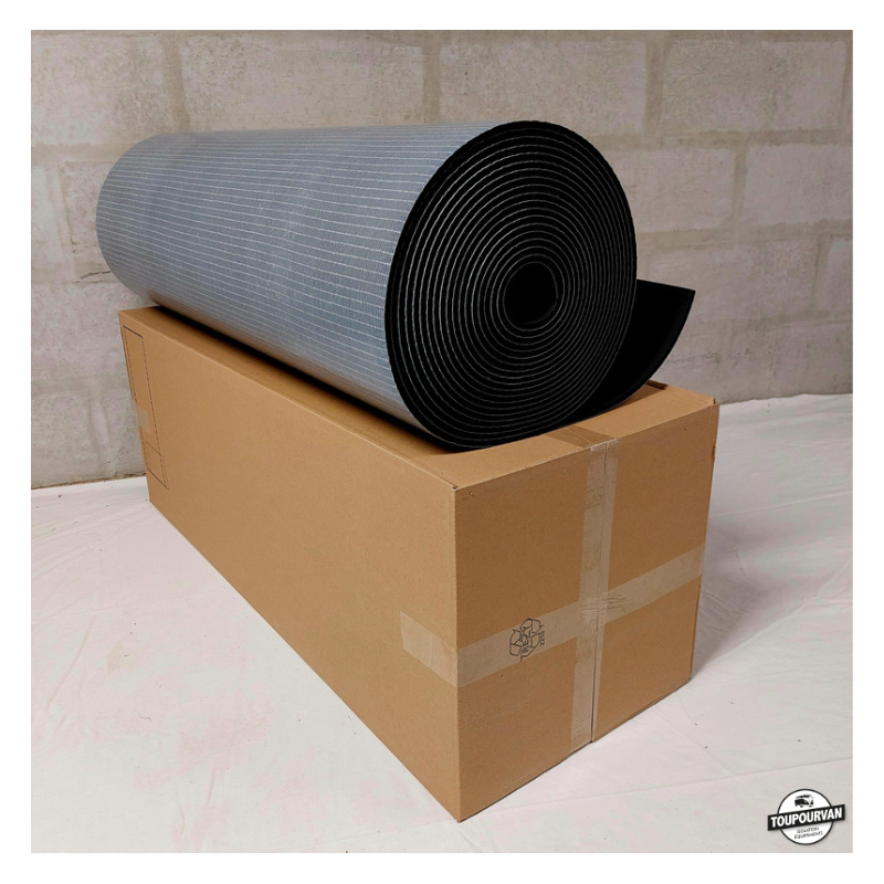 Rouleau isolation fourgon aménagé et Van 6mm 12,5m² insul roll xt nmc