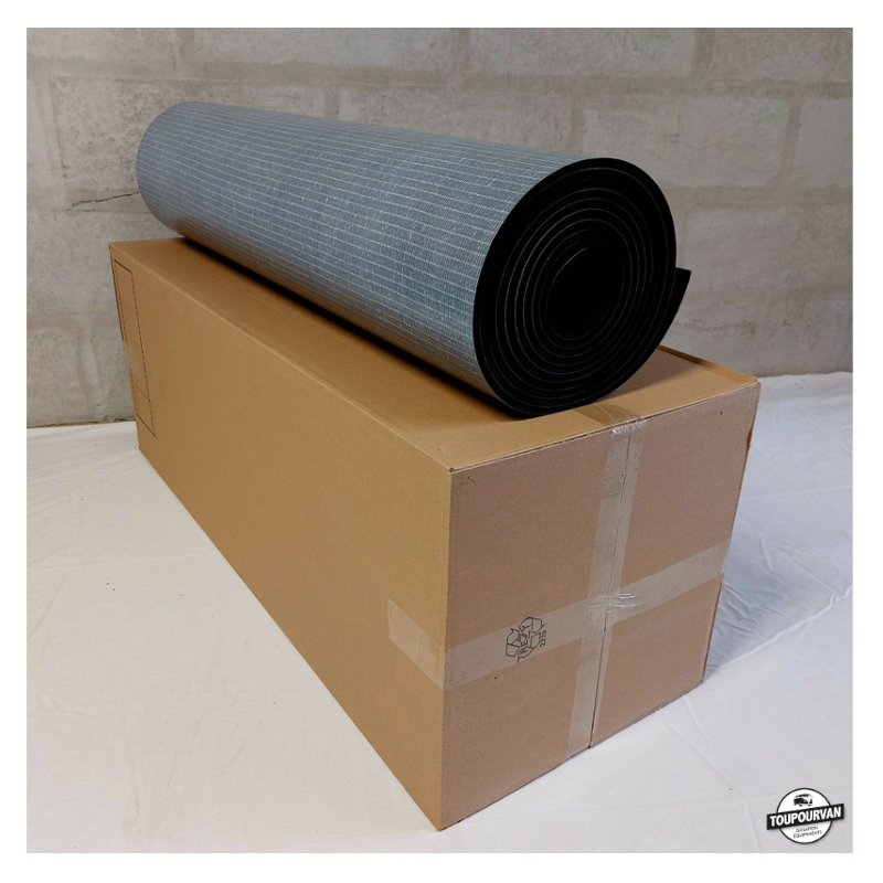 Rouleau isolation fourgon aménagé et Van 9mm 5m² insul roll xt nmc